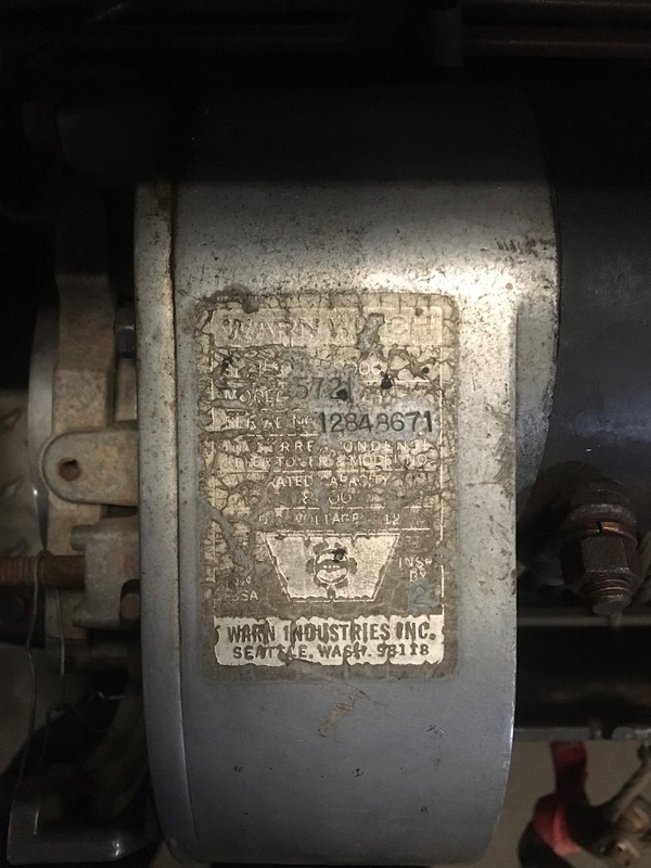 WARN 5687 (Bellevue Winch) | ClassicBroncos.com Forum
